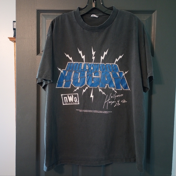 Wcw | Shirts | Wcw Hollywood Hulk Hogan Nwo Wrestling Aesthetic Y2k Vtg ...